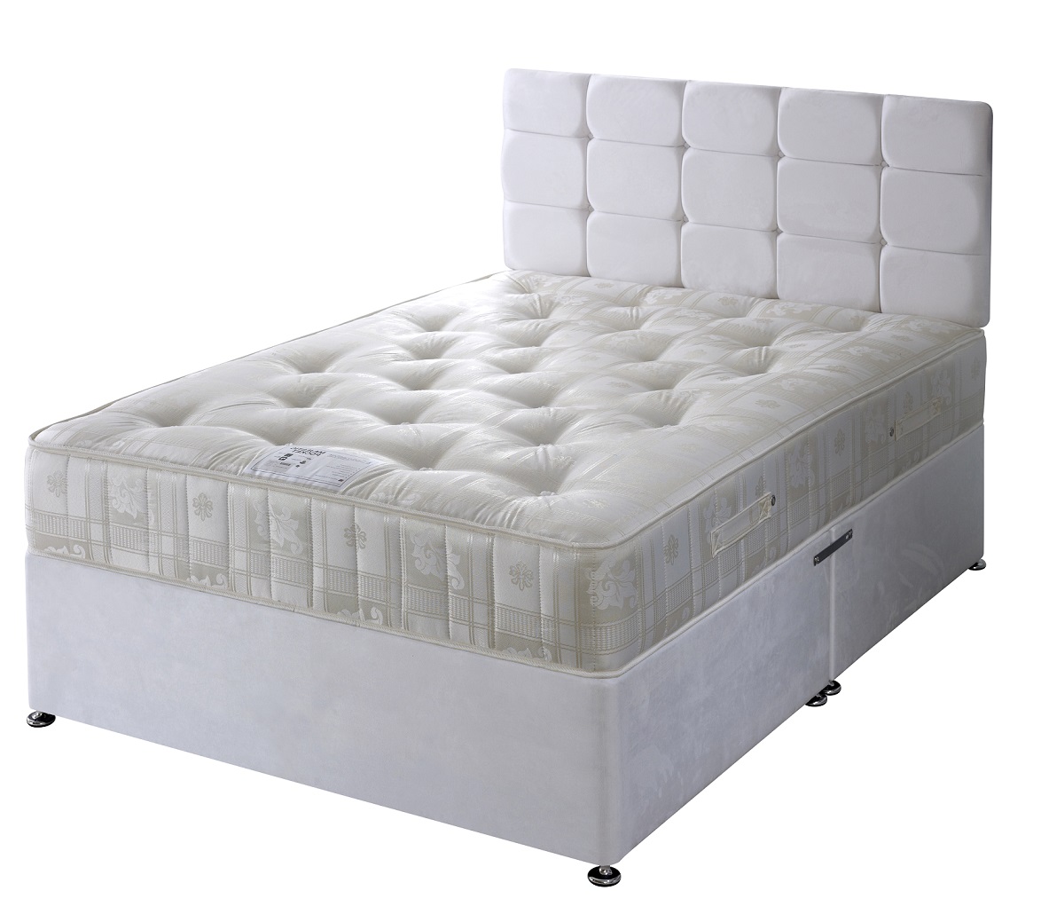 Bedmaster Majestic 1000 Pocket Sprung Divan Bed Set - Best Beds Direct
