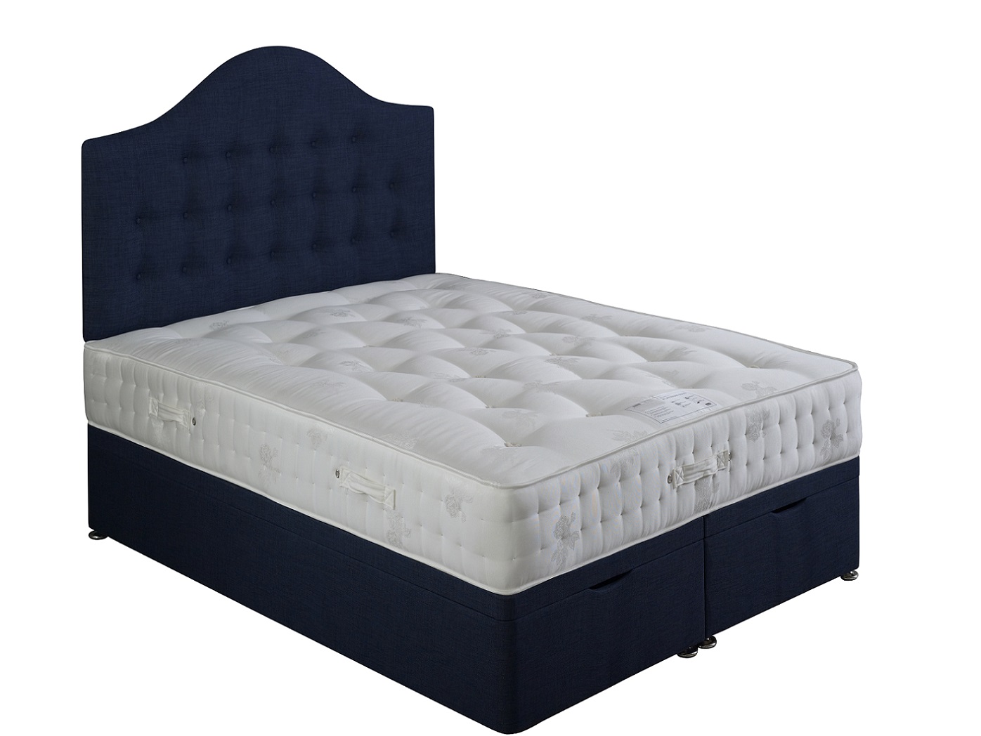 Bedmaster Platinum 2000 Pocket Sprung Deep Wool Filled Divan Bed Set ...