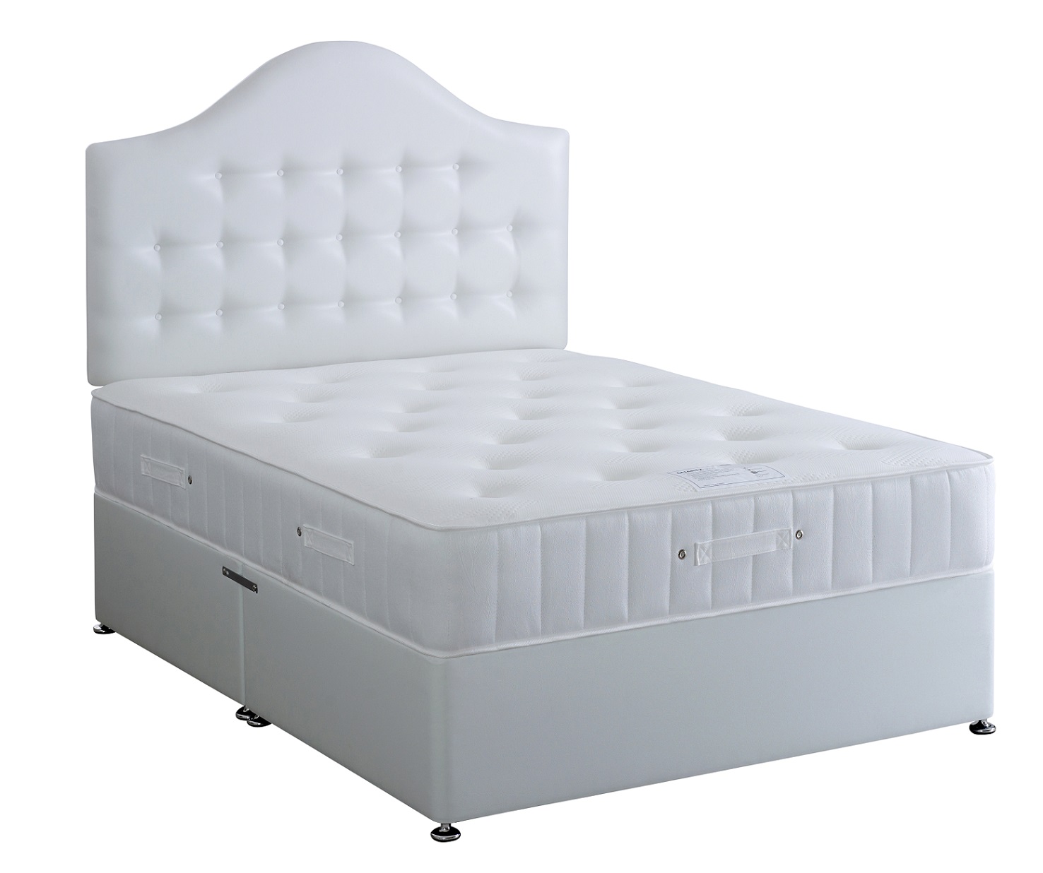 Bedmaster Quartz 3000 Pocket Sprung Memory Foam Divan Bed Set - Best ...