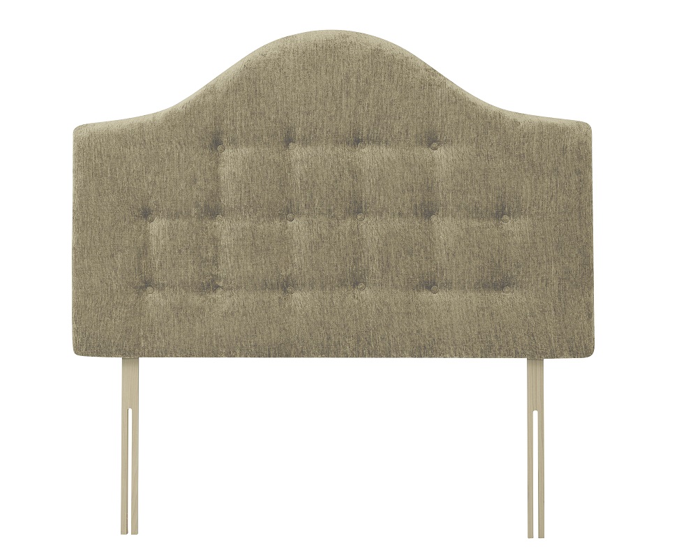 Bedmaster Victor Upholstered Fabric Headboard - Best Beds Direct