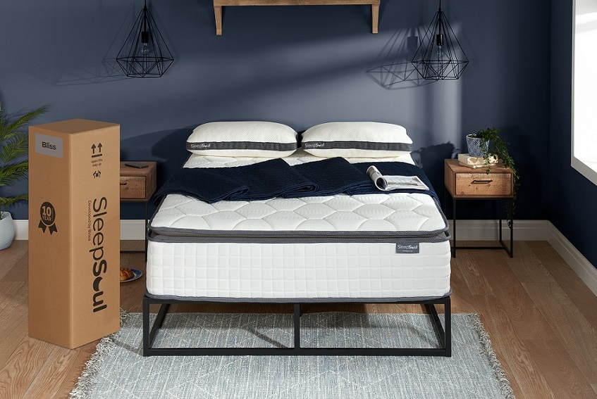 SleepSoul Bliss 800 Pocket Sprung Memory Foam Mattress - Best Beds Direct