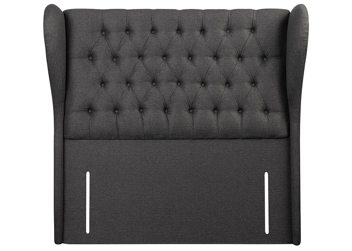 Sweet Dreams Ottowa Upholstered Fabric Floor Standing Headboard - Best ...